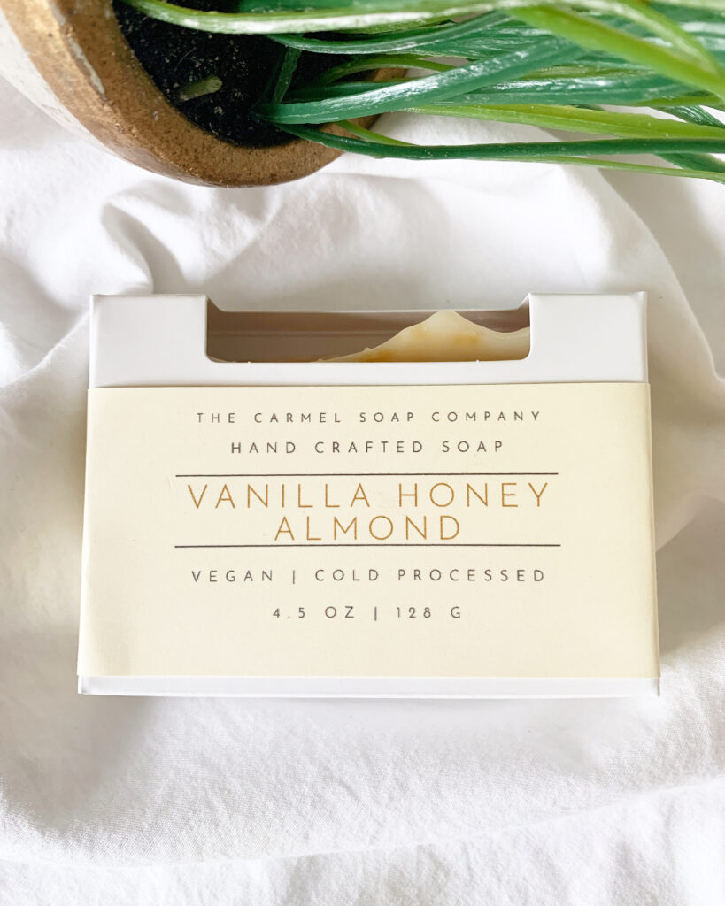 Vanilla Honey Almond Soap Bar – The Carmel Soap Company